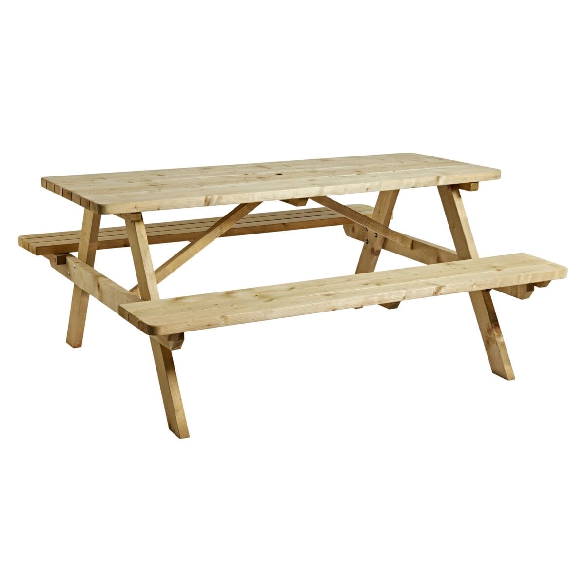 Winer Diner Triangle Picnic Table - 6 Seater - Zap Trading