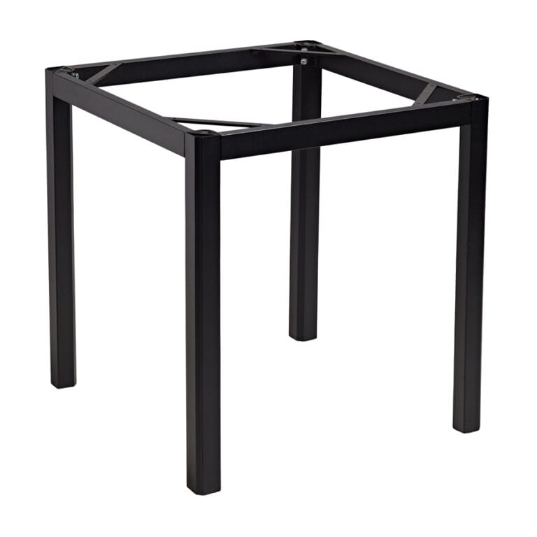 TROY Aluminium Square Dining Table Base 57.5 x 57.5cm - Zap Trading