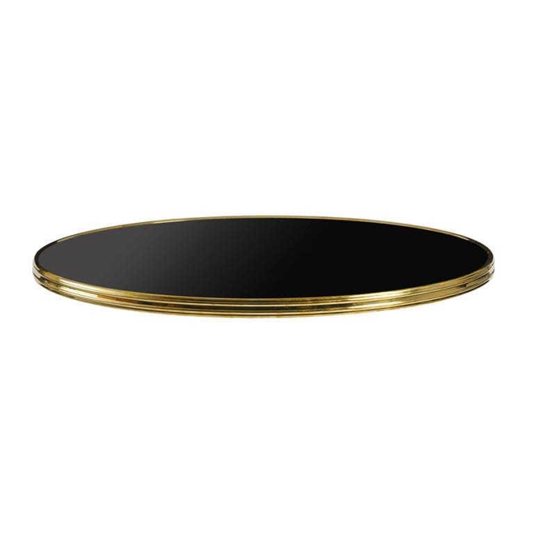 PARISIAN - Black - Gold metal rim - Zap Trading