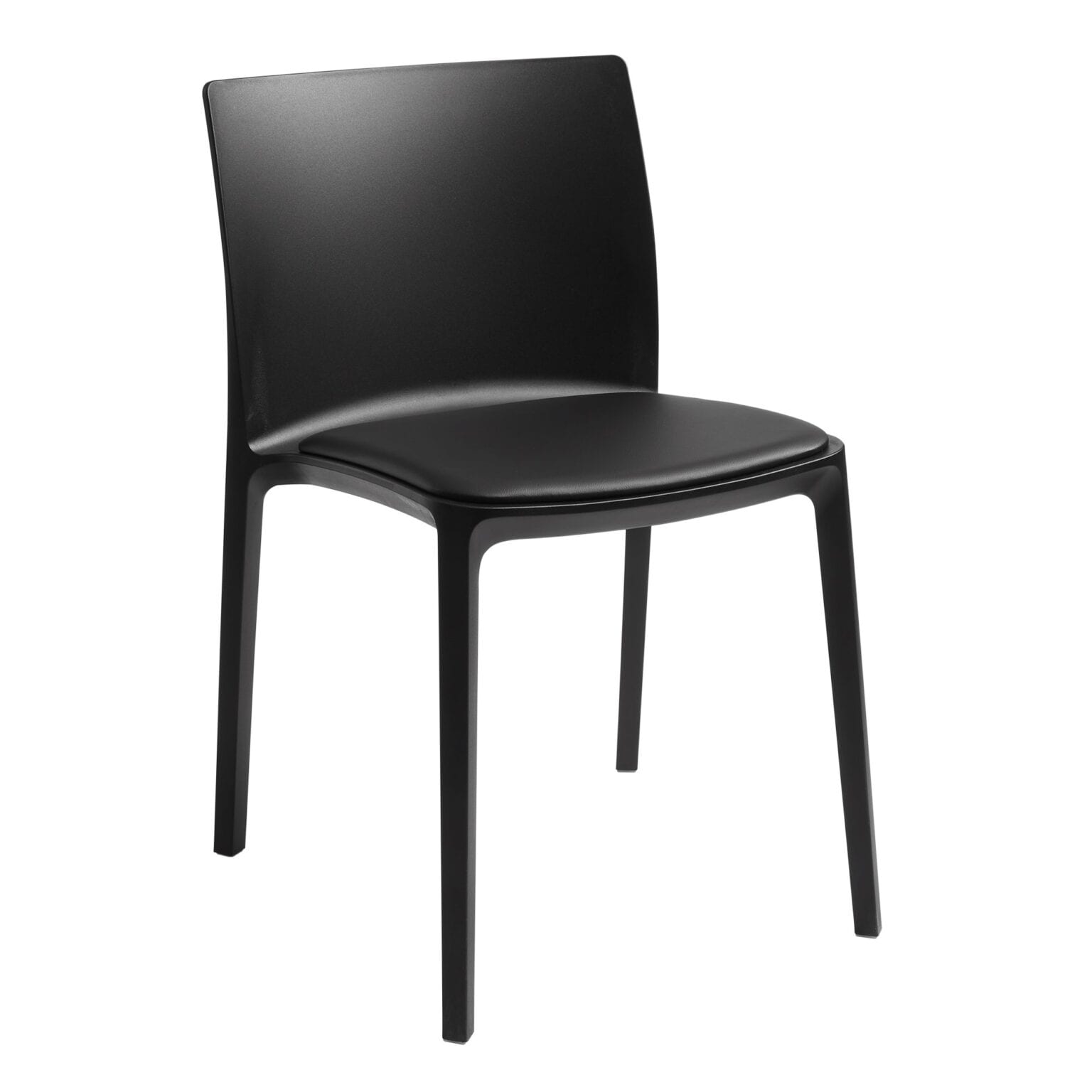 Senna Side Chair - Black - Zap Trading