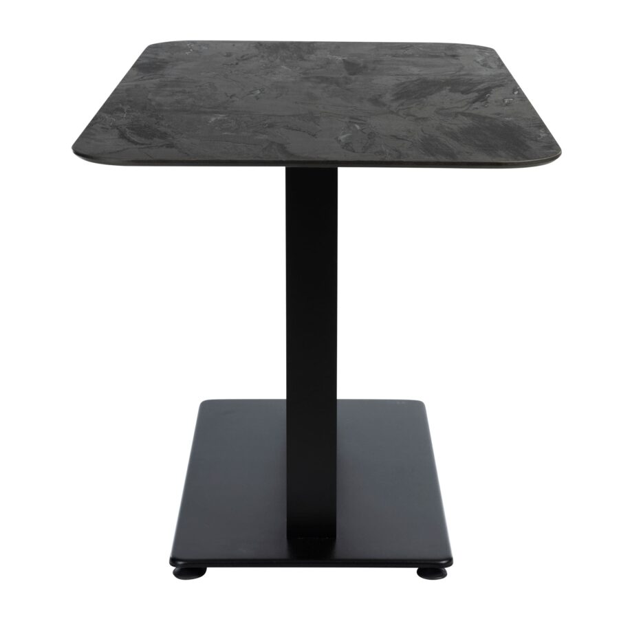 Extrema Premium Complete Dining Table - Black Moon with Anzio Black ...